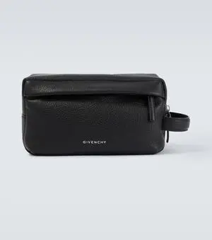 Givenchy Essential Leather Toiletry Bag - Black