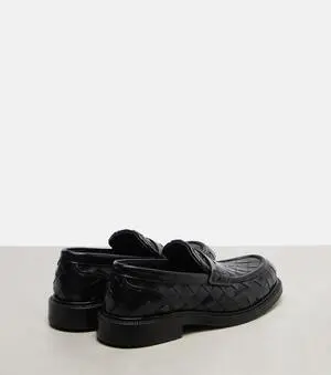 Bottega Veneta James Intrecciato Leather Loafers