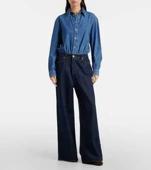 7 For All Mankind Denim Jumpsuit