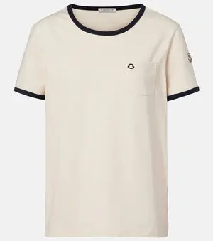 Moncler Cotton Jersey T-shirt - Blue