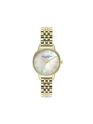 OLIVIA BURTON Classic Round-face Watch - White