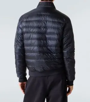 Moncler Quilted Down Jacket - Blue