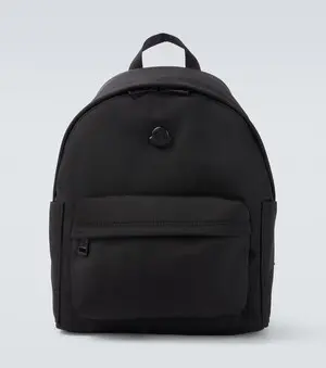 Moncler Pierrick Logo Backpack - Black