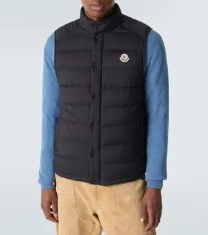 Moncler Barthe Down Vest - Black