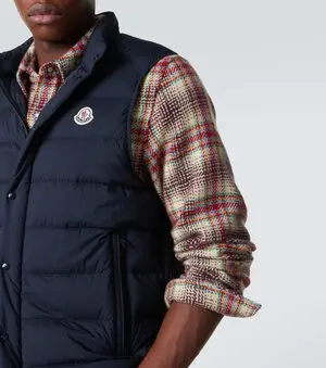 Moncler Barthe Down Vest - Blue