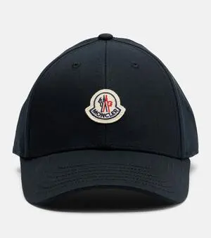 Moncler Logo Baseball Cap - Black