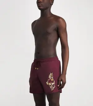 Vilebrequin Motu Embroidered Swim Shorts