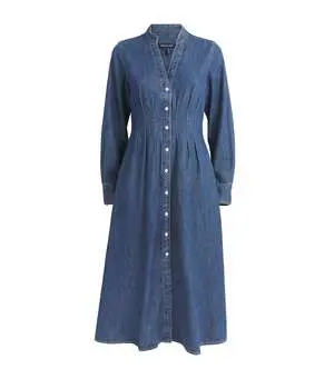 Veronica Beard Denim Arcadia Shirt Dress