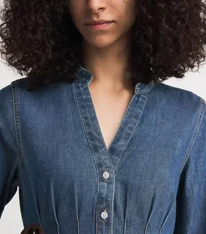 Veronica Beard Denim Arcadia Shirt Dress