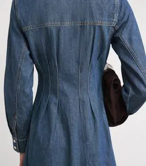 Veronica Beard Denim Arcadia Shirt Dress