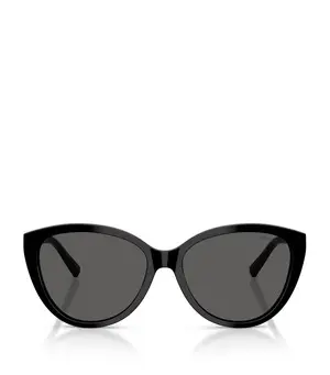 Tiffany & Co. Acetate Cat Eye Sunglasses - Black