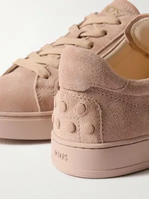 TOD'S Cassetta Suede Sneakers - Neutral