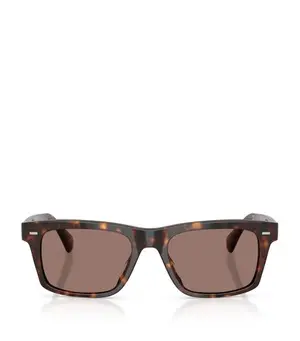 Oliver Spencer X Roger Federer R-16 Sunglasses - Brown
