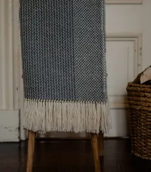 ARAMINTA CAMPBELL Large Alpaca-blend Woodland Throw