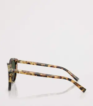 Tiffany & Co. Acetate Cat Eye Sunglasses - Brown