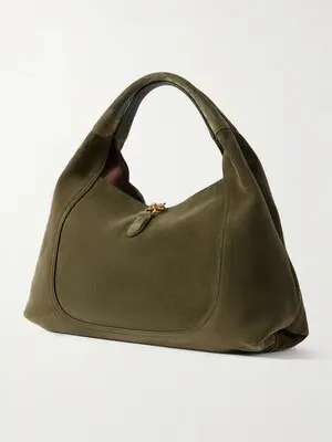 Gucci Softbit Suede Tote
