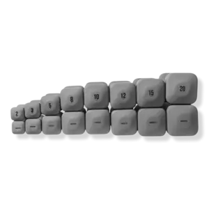 WeGym Safegrip Dumbbells Full Set - Slate