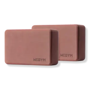 WeGym Anti-slip Eva Foam Yoga Blocks Set - Rose