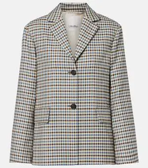 Max Mara Checked Blazers For Women