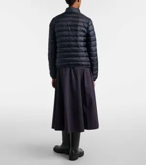 Moncler Cotton-blend Jersey Midi Skirt