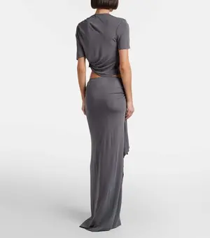 Christopher Esber Orica Embellished Maxi Skirt