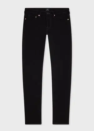 Paul Smith Slim-fit Organic Stretch Jeans - Black