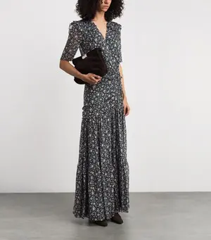 Veronica Beard Silk Maxi Dress