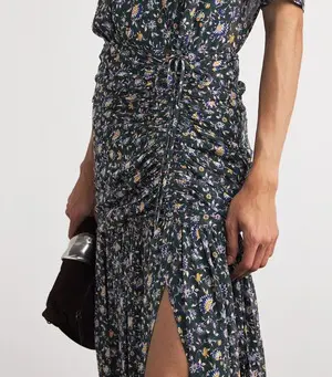 Veronica Beard Silk Maxi Dress