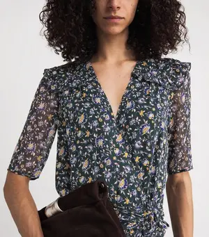 Veronica Beard Silk Maxi Dress