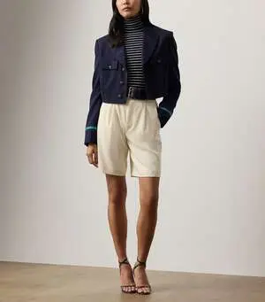 Ralph Lauren Cashmere-blend Drawstring Hoodie
