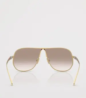 Miu Miu Metal Pilot Sunglasses