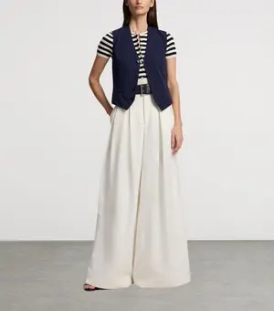Ralph Lauren Wool Jaiden Waistcoat - Navy