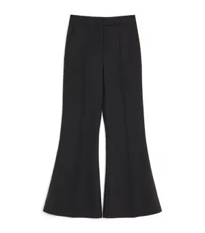 Valentino Garavani Virgin Wool Flared Trousers