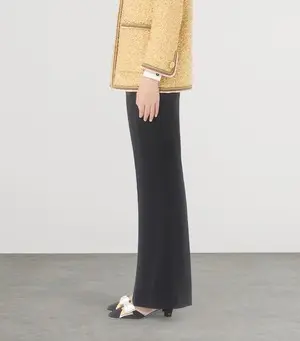 Valentino Garavani Virgin Wool Flared Trousers