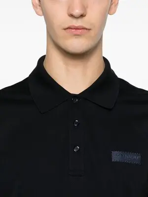 Givenchy Cotton Polo Shirt - Blue