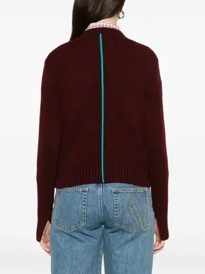 Loewe Cashmere Crewneck Jumper - Red