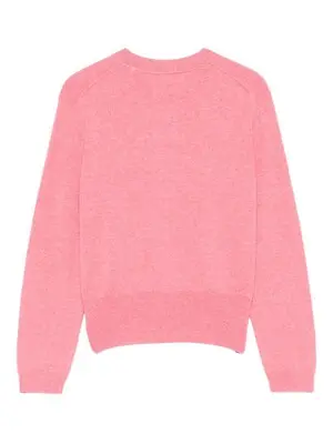 MARANT ETOILE Newton Cotton And Wool Cardigan - Pink