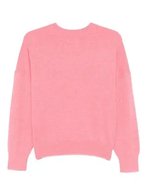 MARANT ETOILE Marisans Cotton And Wool Sweater - Pink