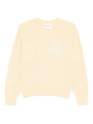 MARANT ETOILE Marisans Cotton And Wool Sweater - Yellow