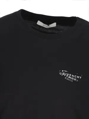 Givenchy Logo Cotton T-shirt - Black