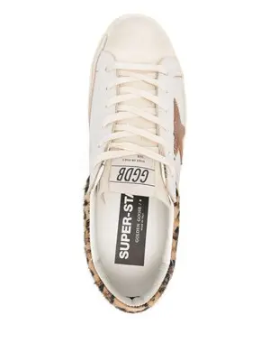 GOLDEN GOOSE Super-star Leather Sneakers - Multi