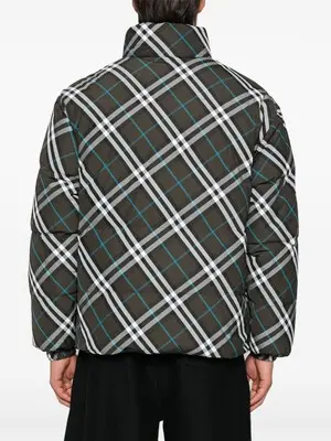 Burberry Reversible Check Down Jacket