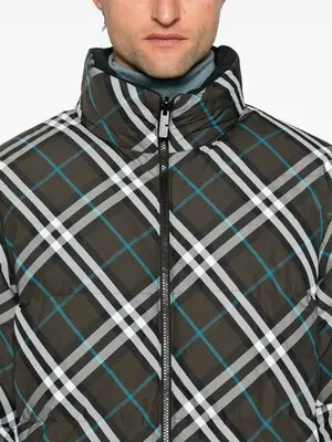 Burberry Reversible Check Down Jacket