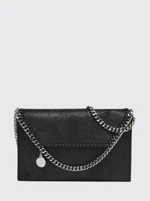 Stella McCartney Falabella Wallet On Chain - Black
