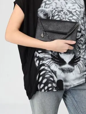 Stella McCartney Wallet On Chain - Black