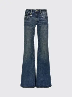 R13 Flared Jeans In Denim