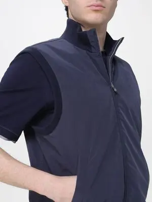 Brunello Cucinelli Zip-up Vest - Blue