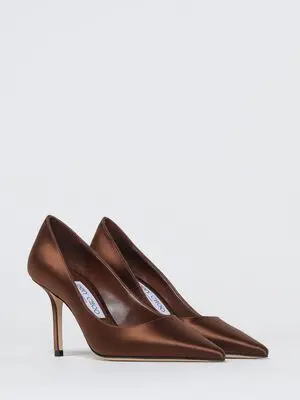 JIMMY CHOO Pointed Toe Pumps - Brown