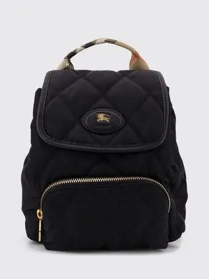 Burberry Quilted Backpack - Black