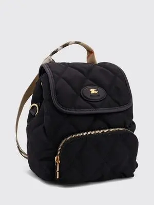 Burberry Quilted Backpack - Black